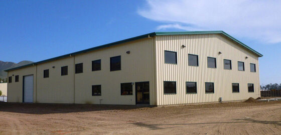 Single Span Prefabricated Light Steel Structure Warehouse