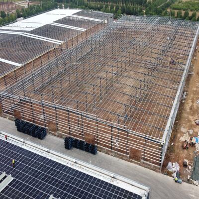 China warehouse building prefab building factory