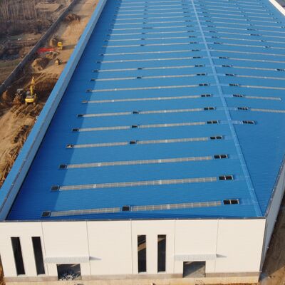 China pre engineered steel frame structure factory