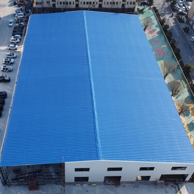 China multi storey steel building fabrication factory