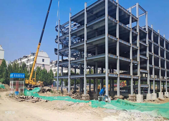 China multi storey steel building fabrication factory