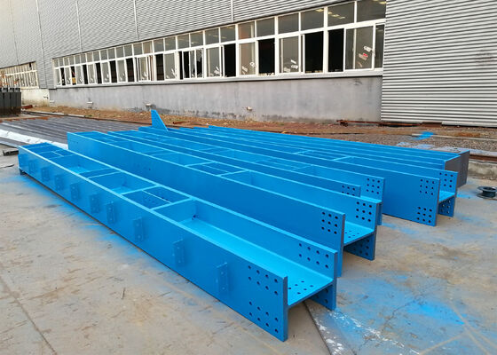 Prefab Structural Steel Beams Q235B Q355B ASTM A36 H Beam