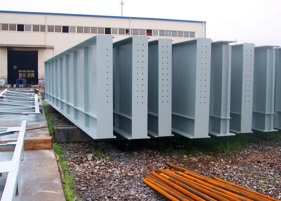 Custom Welded H Beam Structural Steel Q235B Q355B ASTM A36