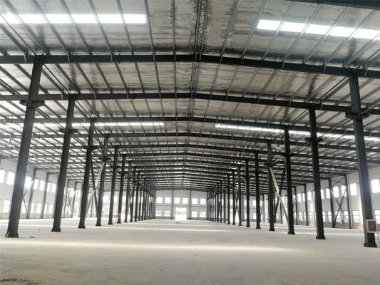 Prefab Steel Structure Warehouse H-Section Beams Customizable Sizes