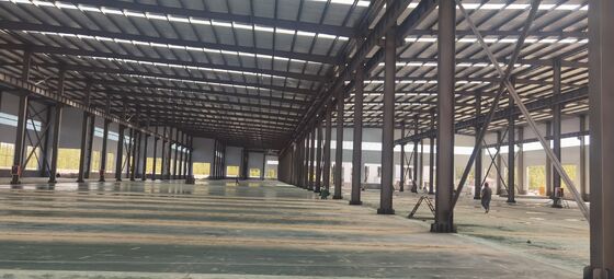Prefab Steel Structure Warehouse H-Section Beams Customizable Sizes