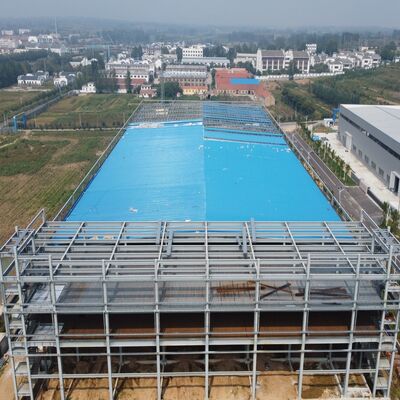 China shed steel frame building factory