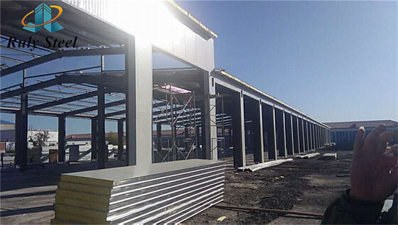 Steel Apartment Building With Multi-Story Prefabricated Frame Structure ...