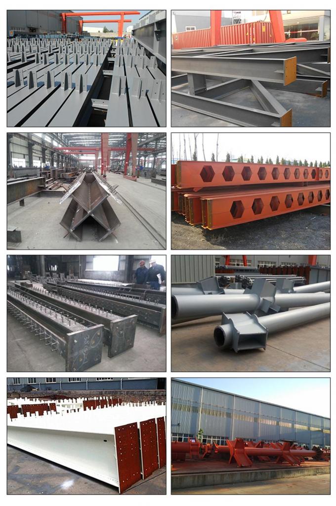 ASTM Standard Prefabricated Steel Structure H-Section Beams for ...